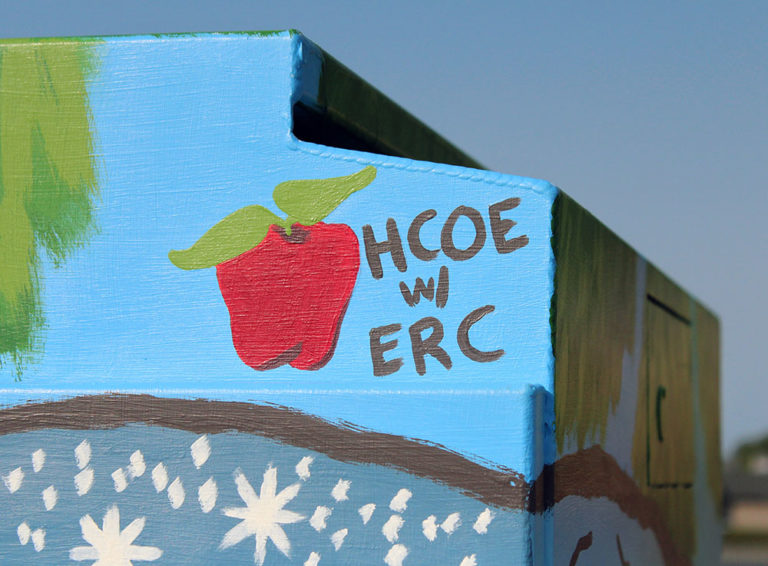 HCOE Sponsors Education Themed Utility Box | Humboldt County Office of ...